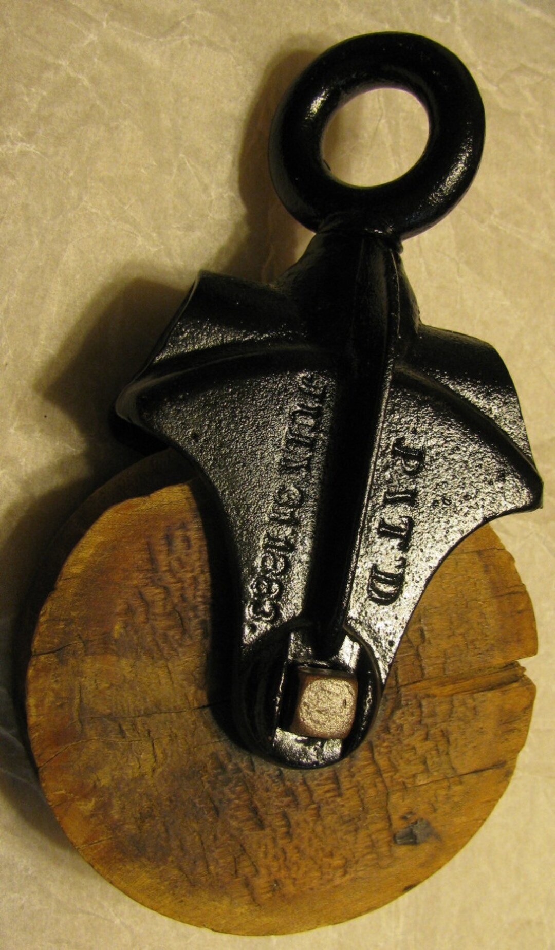 Antique Barn Pulley Very Cool Piece of History - Etsy