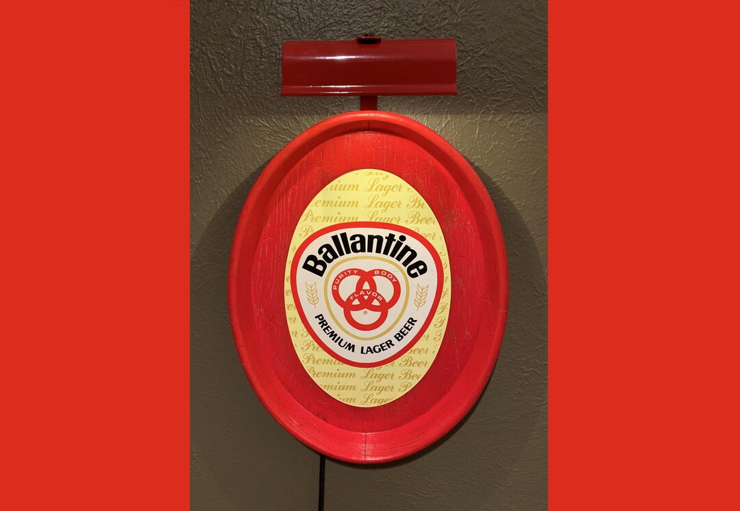 2143 - Vintage BALANTINE Lighted Beer Sign. Refurbished - See Item ...