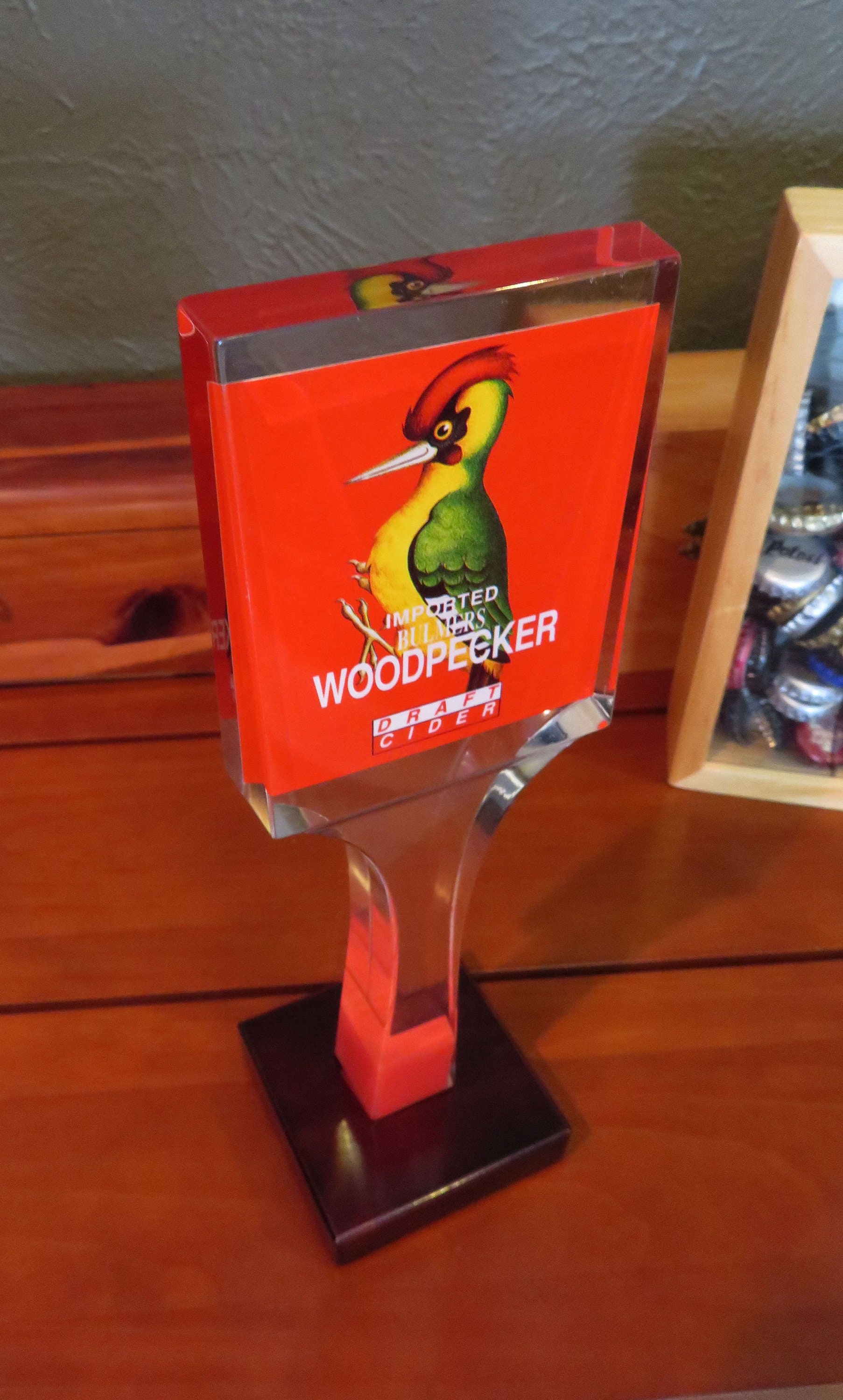 1298 Vintage Original Woodpecker Draft Cider Tap Handle | Etsy