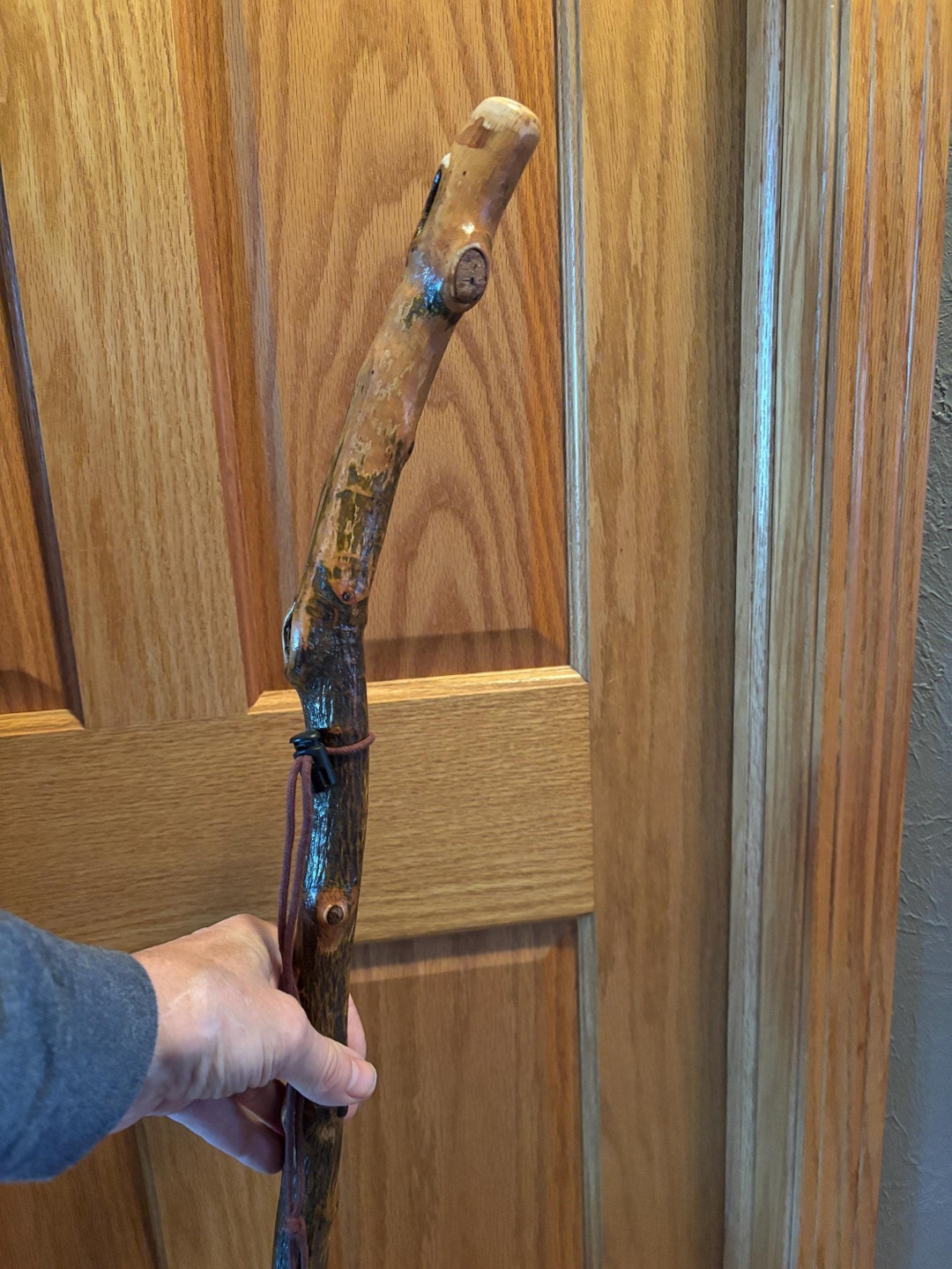 The Crooked Man's Walking Stick - Hand Made With Rubber Tip - 52.5 ...