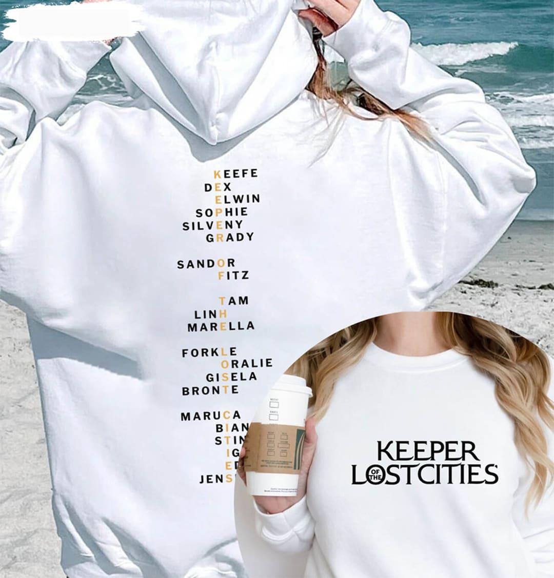 Keeper of the Lost Cities Trending Shirt, Team Foster Keefe Long Sleeve ...