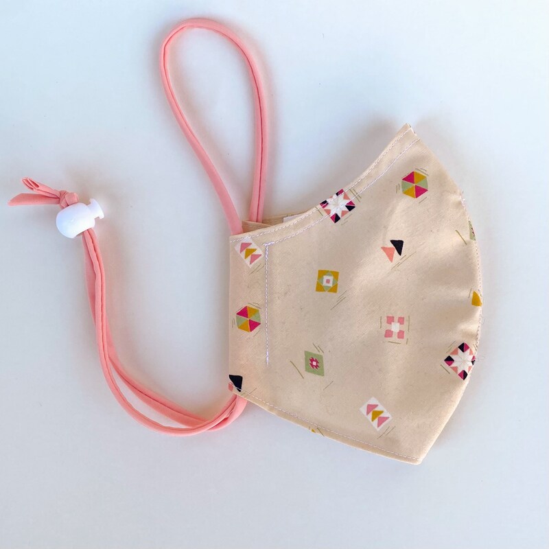 Patchwork Face Mask - Etsy