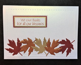 3d Thanksgiving Card - Etsy