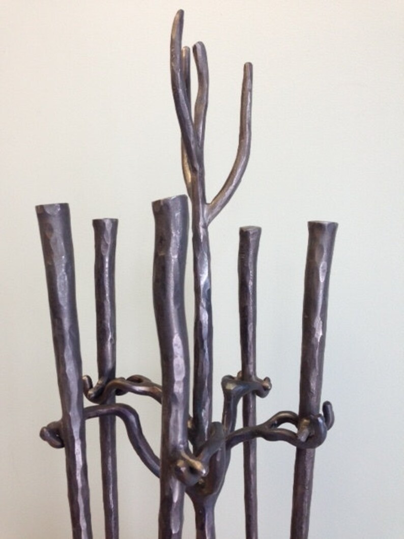 Artisan Fireplace Tool Set Twig Collection - Etsy