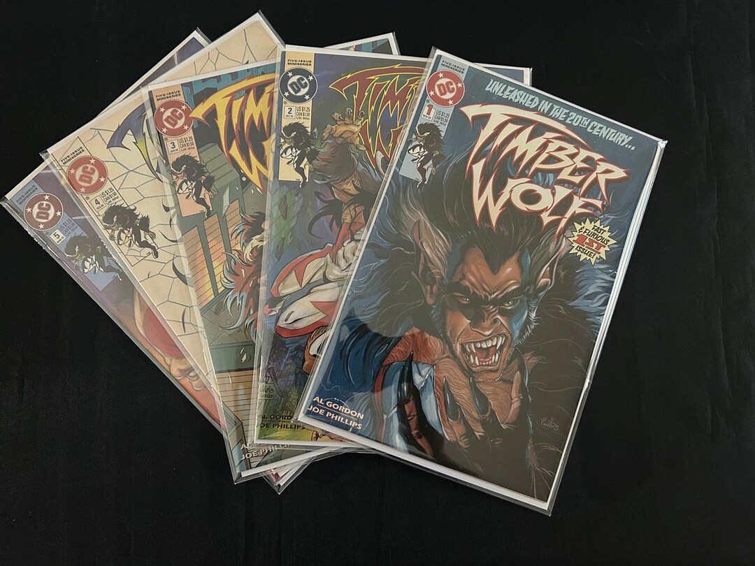 Timber Wolf Comic Book Collection DC Comics 1992-1993 - Etsy