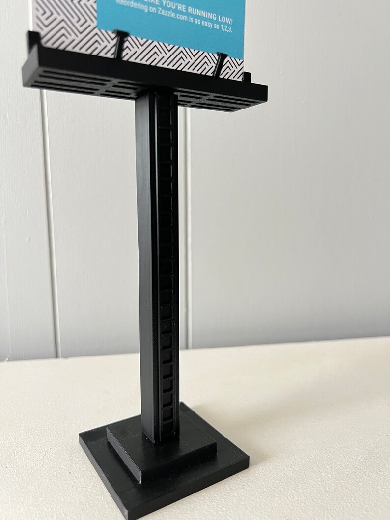 Mini Billboard Business Card Display - Etsy