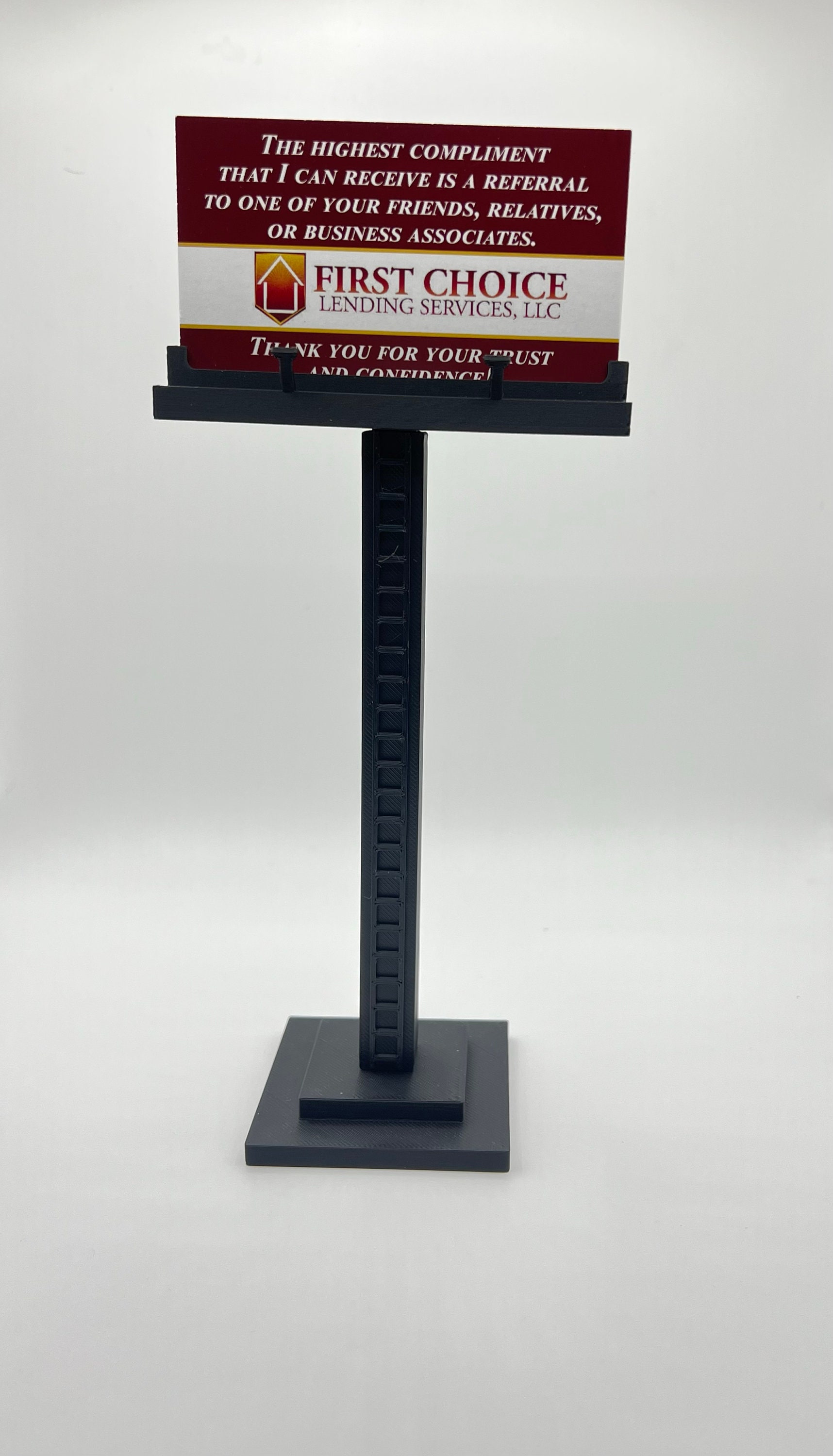 Mini Billboard Business Card Display - Etsy