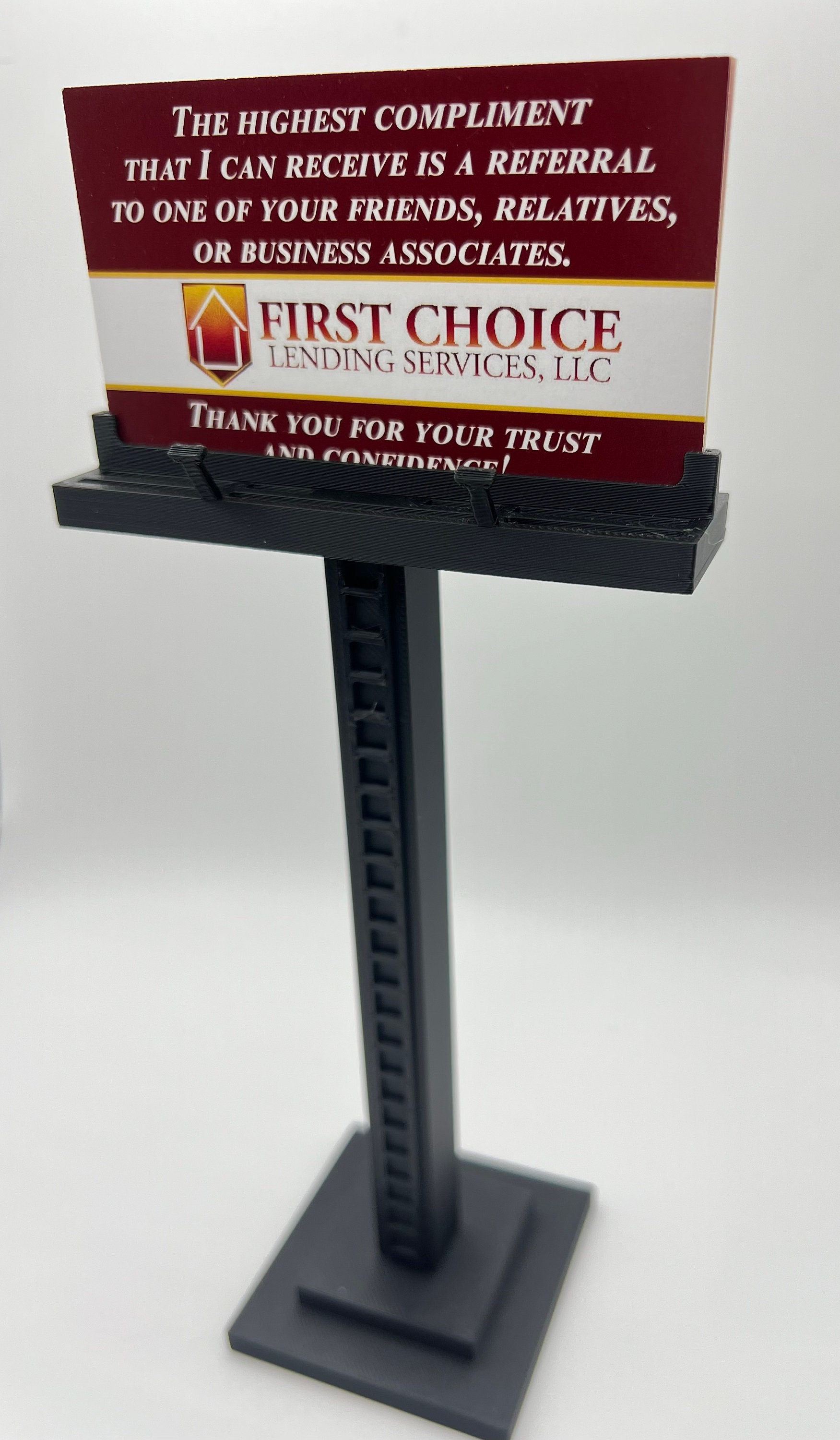 Mini Billboard Business Card Display - Etsy