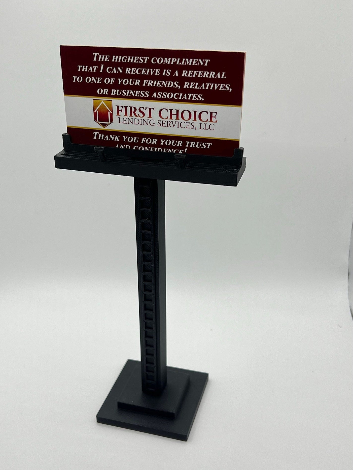 Mini Billboard Business Card Display - Etsy