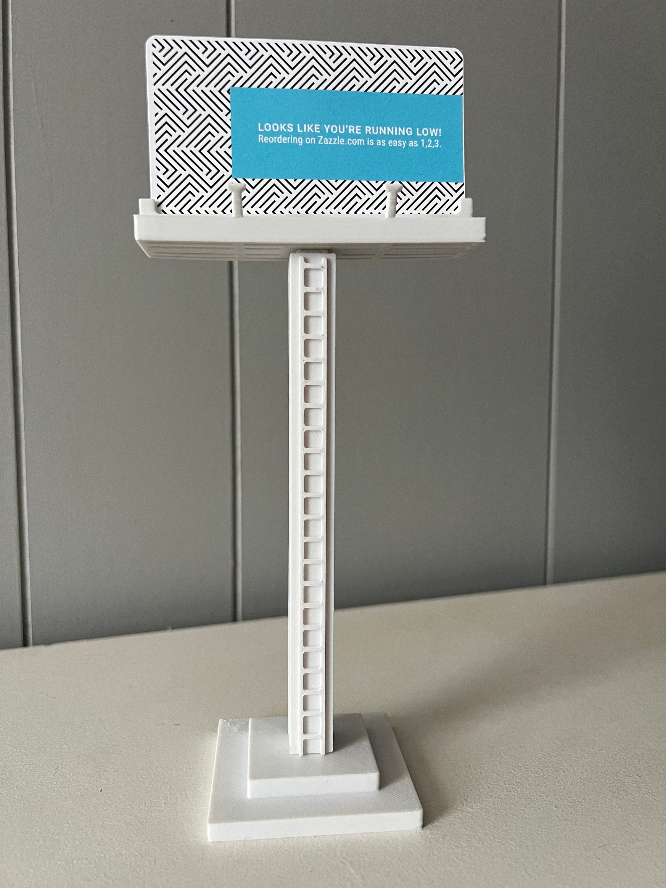 Mini Billboard Business Card Display - Etsy