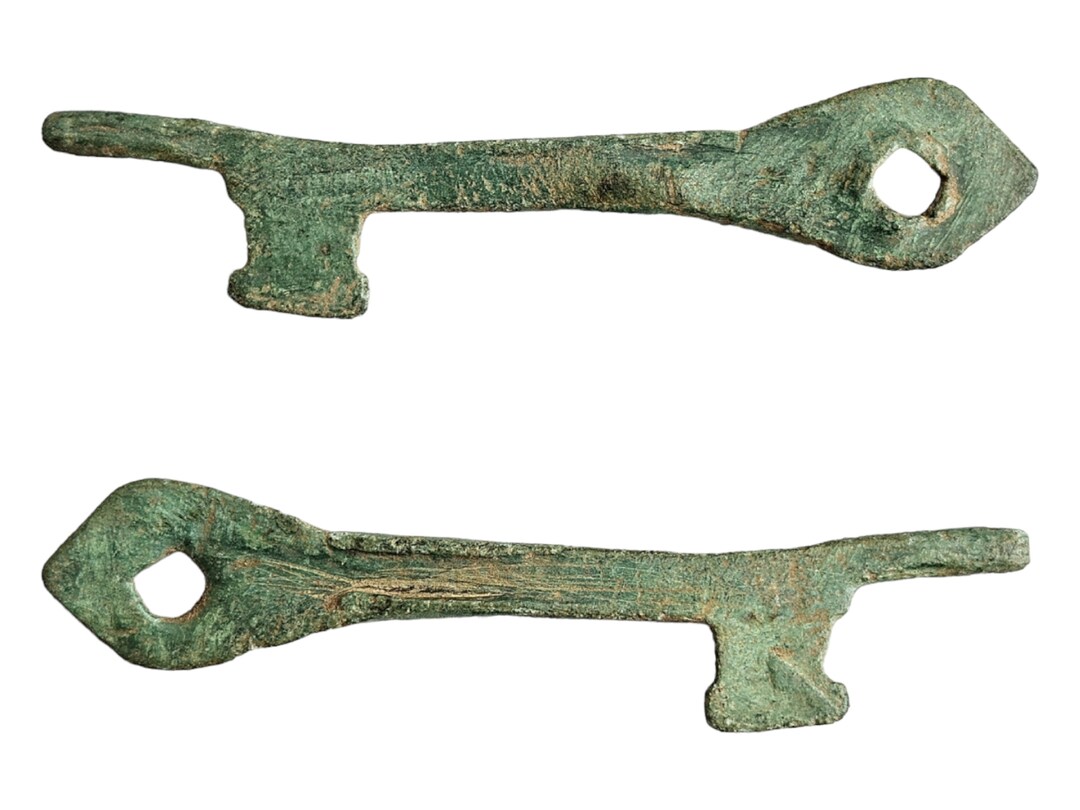 Bronze Medieval Casket Key Circa 12th-15th Century AD, Metal Detecting ...
