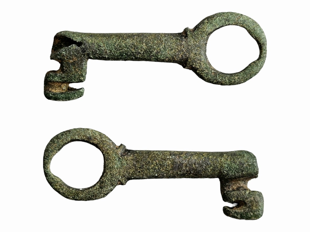 Bronze Medieval Casket Key Circa 12th-15th Century AD, Metal Detecting ...