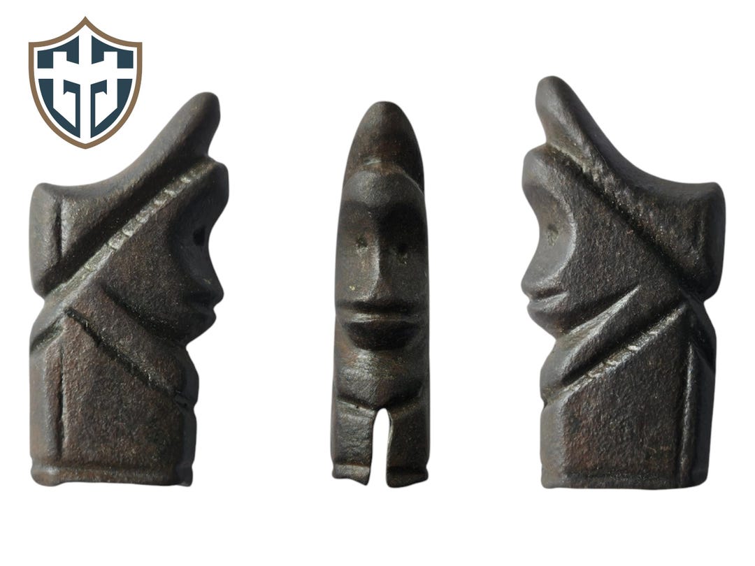 Copper Alloy Tudor Anthromorphic Knife Handle Terminal Circa 1500-1600 ...