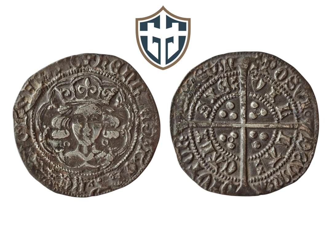King Henry VI Silver Medieval Hammered Groat Coin Circa 1422-1430 AD ...
