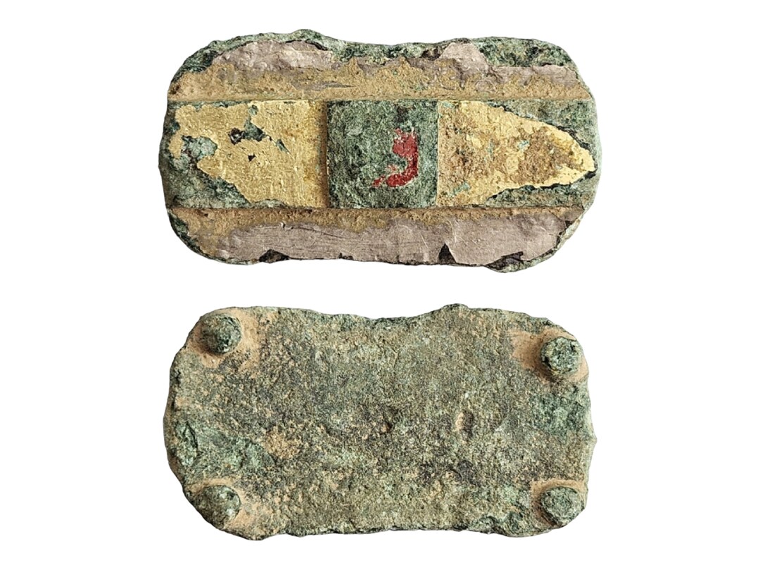 Bronze-gilt Anglo-saxon Mount Circa 6th Century AD, Metal Detecting ...