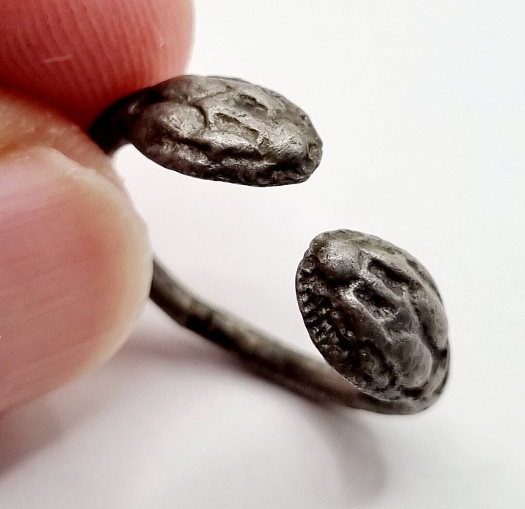 Ancient Roman Silver Zoomorphic Snake Finger Ring Circa 1st-2nd Century ...