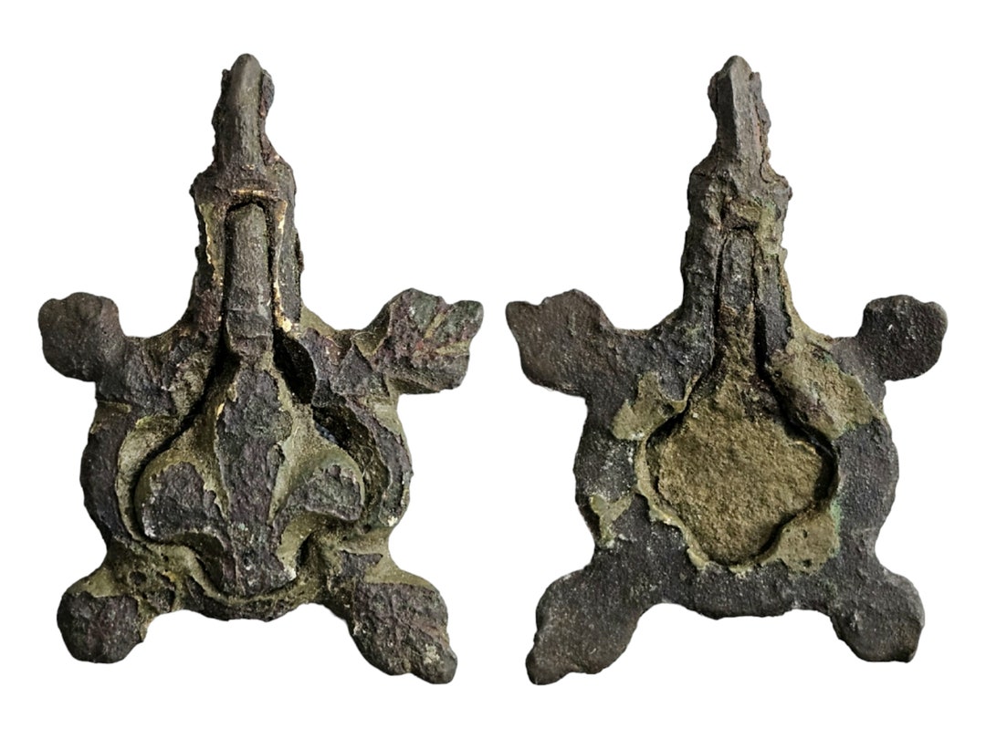 Copper Alloy Medieval Horse Harness Pendant With Fleur-de-lis Circa ...