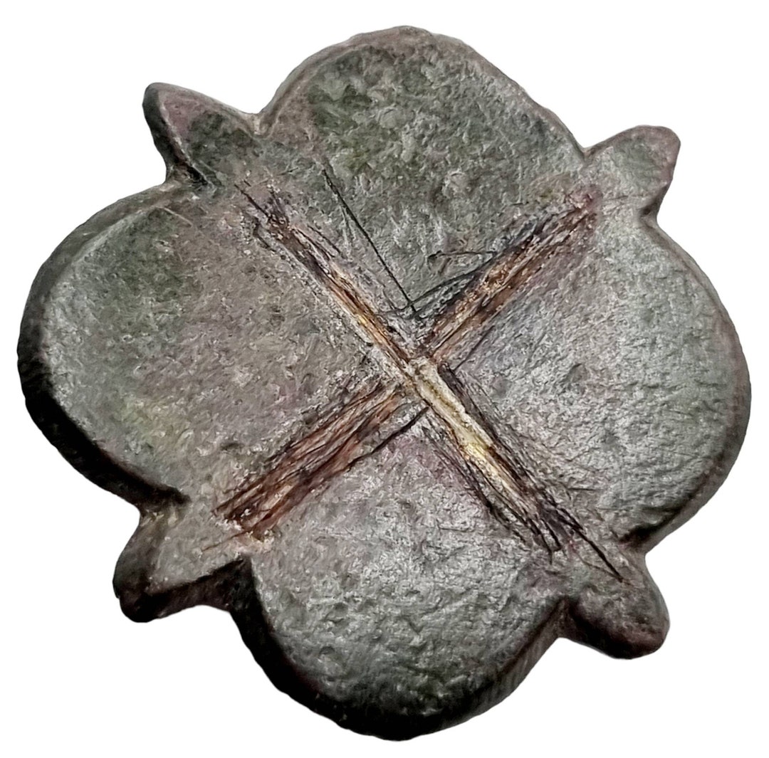Large Medieval Copper Alloy Heraldic Style Mount Circa 14th Century AD ...