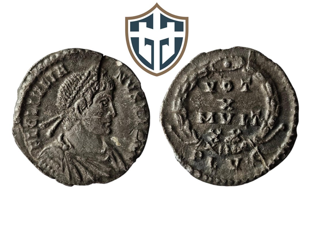 Julian II Ar Silver Siliqua Coin Circa 360-363 AD, Lyons Mint, Metal ...