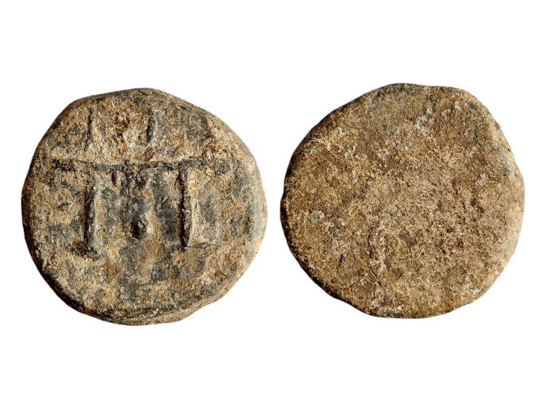 Huge Post Medieval Lead Token With the Initials 'TT' Circa 16th-18th ...