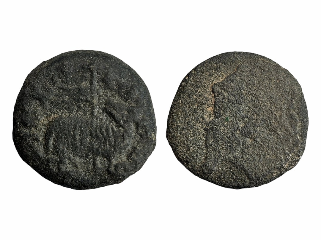 Bronze French Medieval Coin Weight Depicting Lamb of God Circa 13th ...