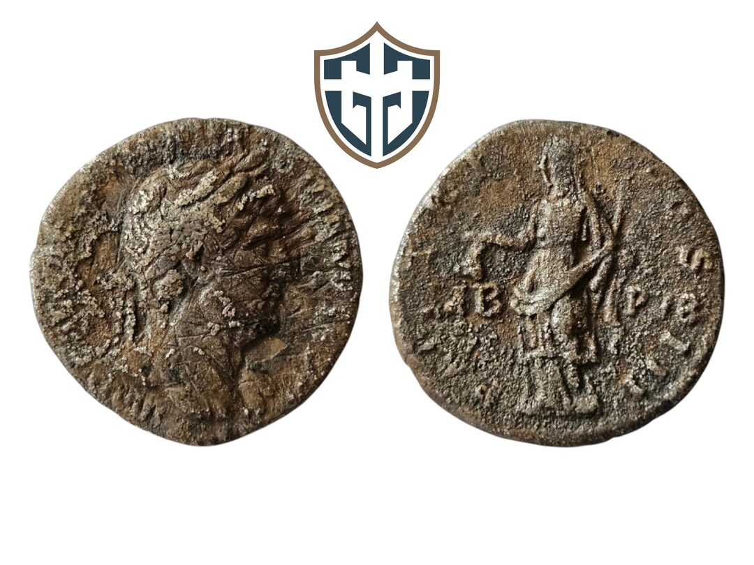 Hadrian Ar Silver Roman Denarius Coin Circa 125 AD, Libertas Reverse ...