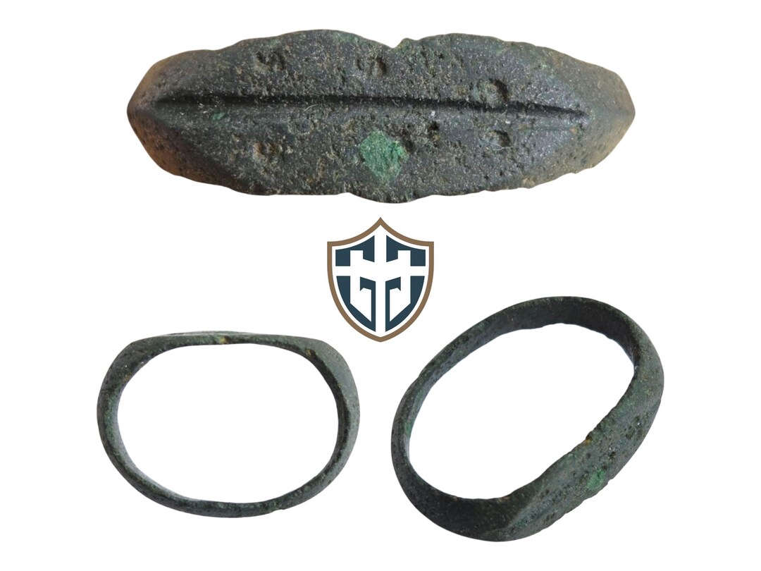 Bronze Ancient Roman Finger Ring Circa 1st-4th Century AD, Metal ...