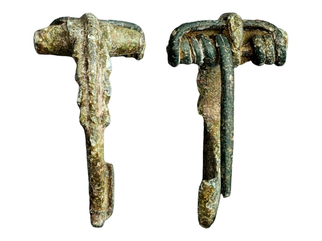 Bronze Roman Brooch "dolphin" Type Circa 1st-2nd Century AD, Metal ...