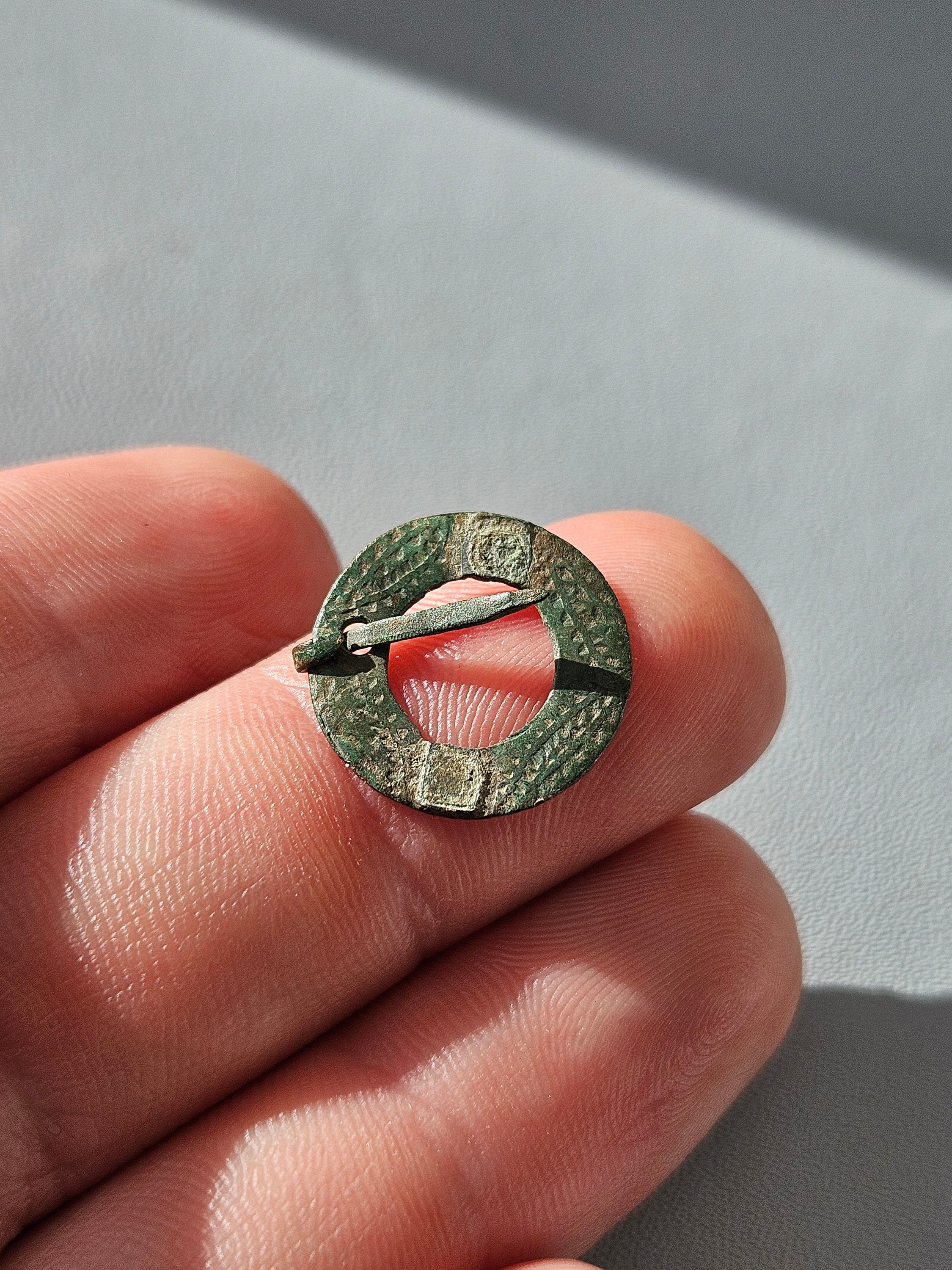 Copper Alloy Medieval Annular Brooch Circa 13th-14th Century AD, Metal ...