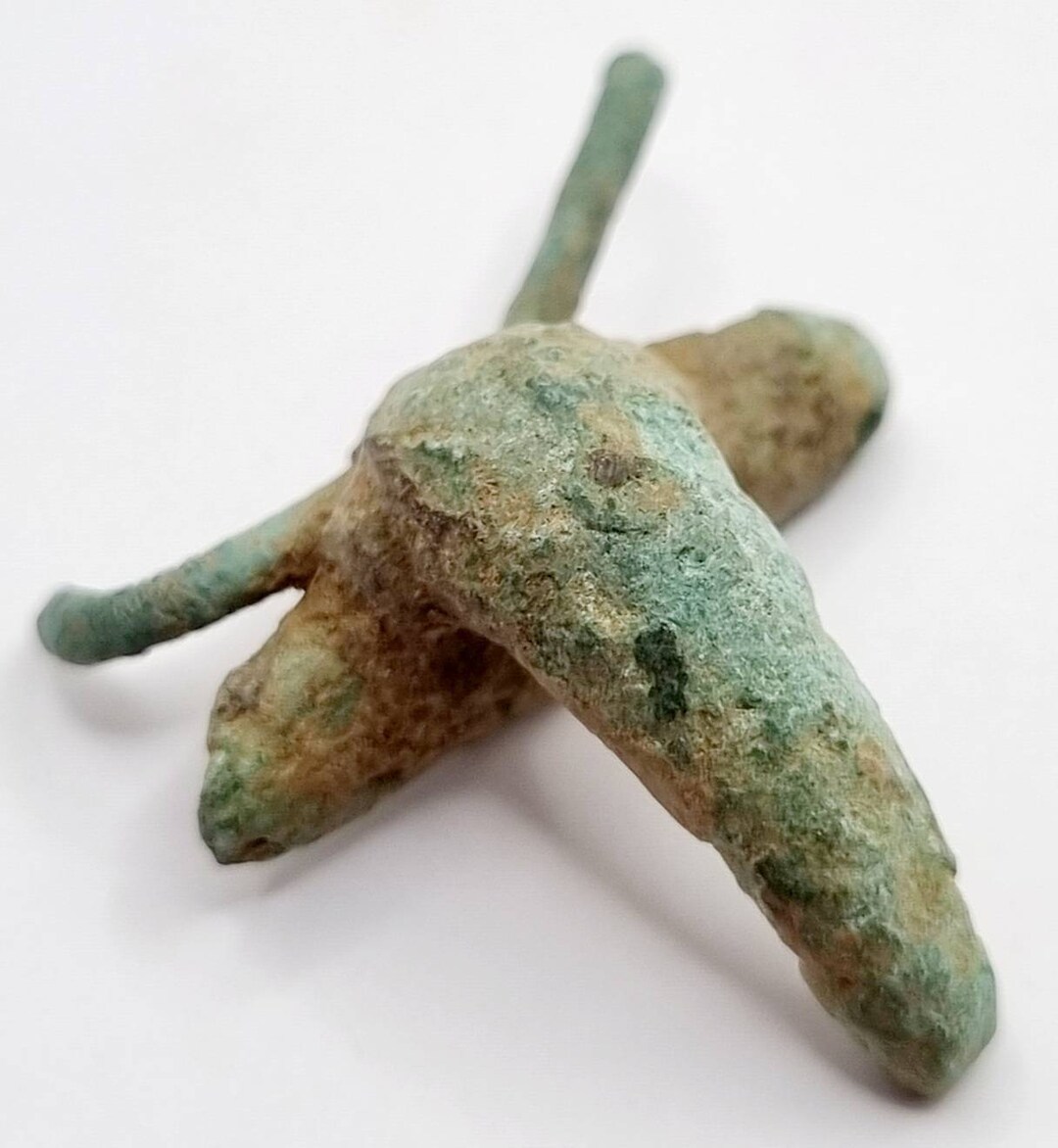 Bronze Roman Brooch "dolphin" Type Circa 43-120 AD, Metal Detecting ...