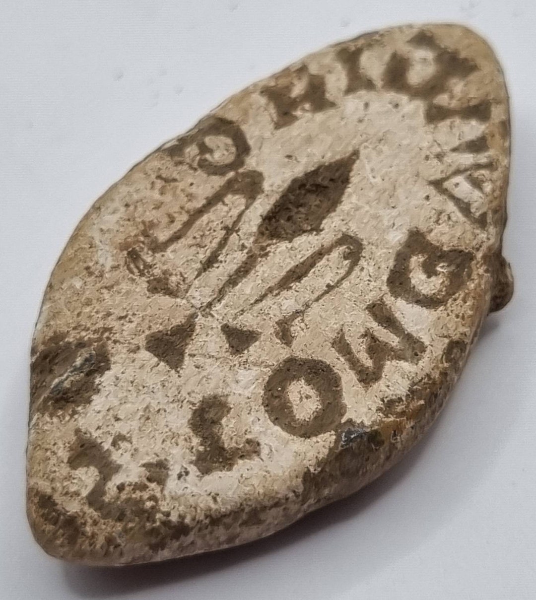 Medieval Lead Vessica Seal Matrix Circa 12th-13th Century AD, Metal ...