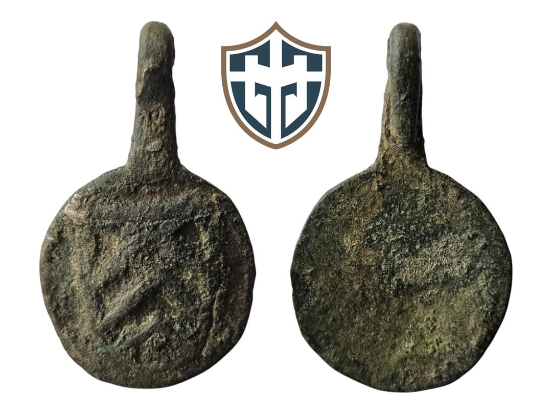 Copper Alloy Medieval Arms of De Clare Heraldic Horse Harness Pendant ...