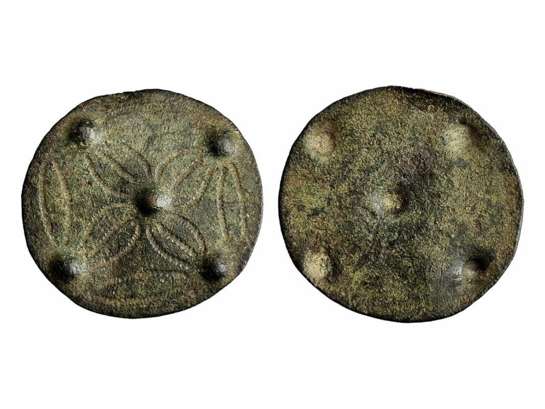 Copper Alloy Anglo-saxon Repousse Mount Circa 5th Century AD, Metal ...