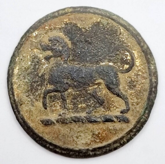 Bronze-gilt Livery/hunting Button Depicting a Talbot Circa - Etsy