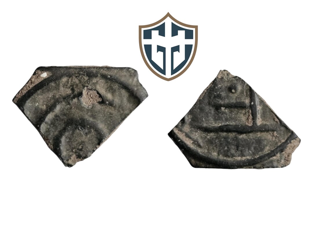 Bronze Celtic Cantiaci Nipples Cast Potin Unit Coin Fragment Circa 1st ...