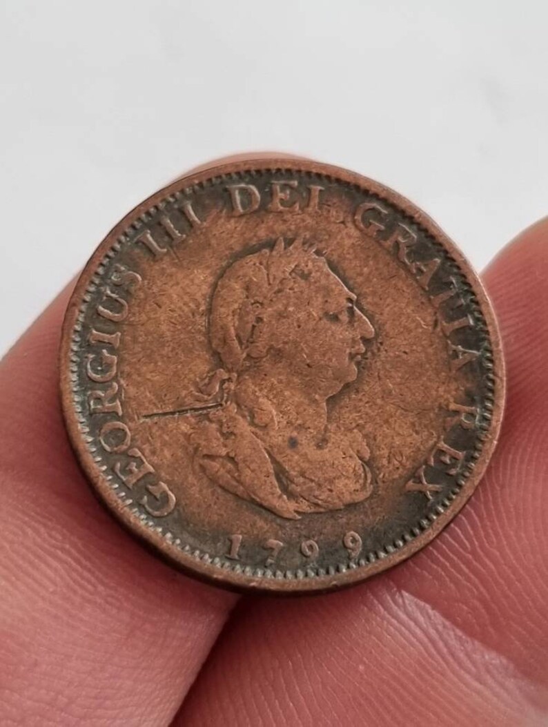 Collectibles Coins & Money Art & Collectibles King George III copper ...