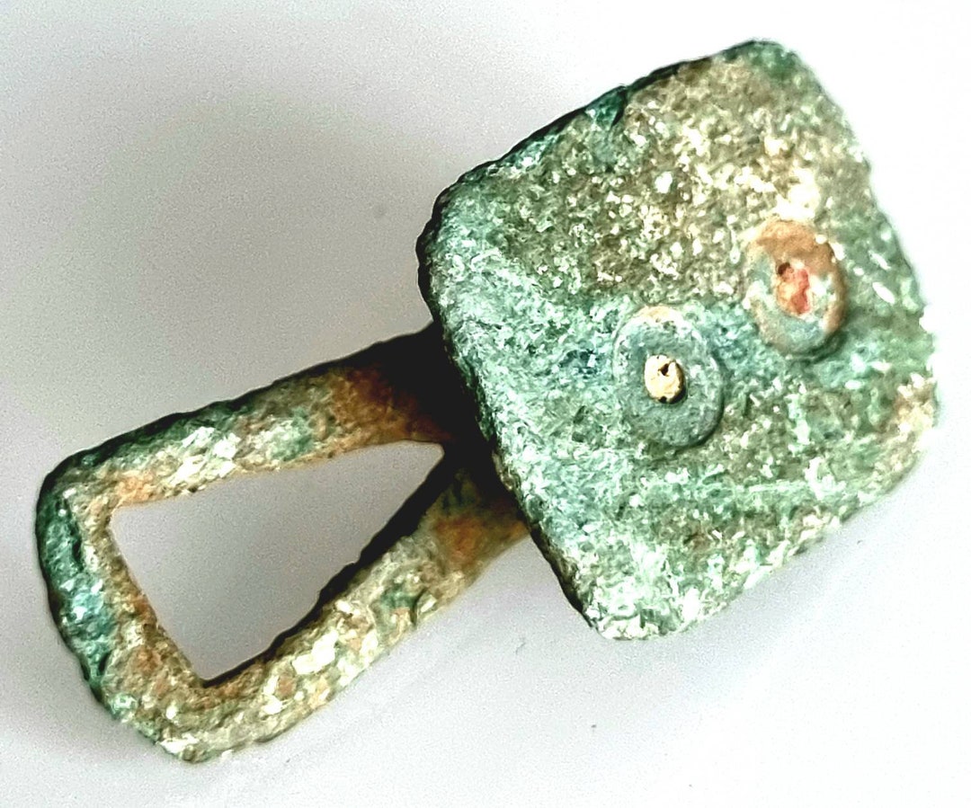 Copper Alloy Roman Button and Loop Fastener Circa 2nd Century AD, Metal ...