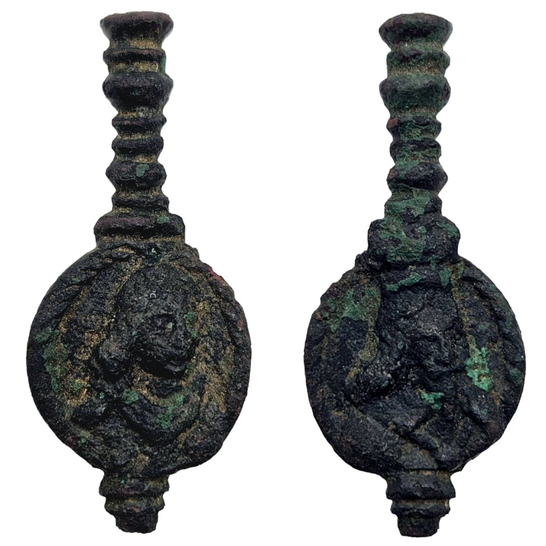 Copper Alloy Post Medieval Charles I and Henrietta Maria Pipe Tamper ...