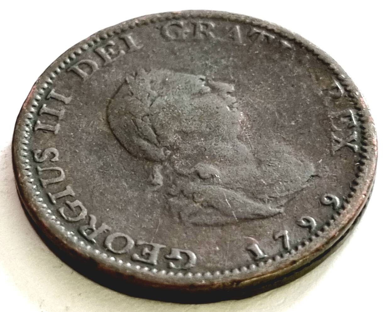 Collectibles Coins & Money Art & Collectibles King George III copper ...