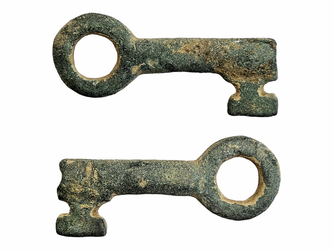 Bronze Medieval Casket Key Circa 12th-15th Century AD, Metal Detecting ...