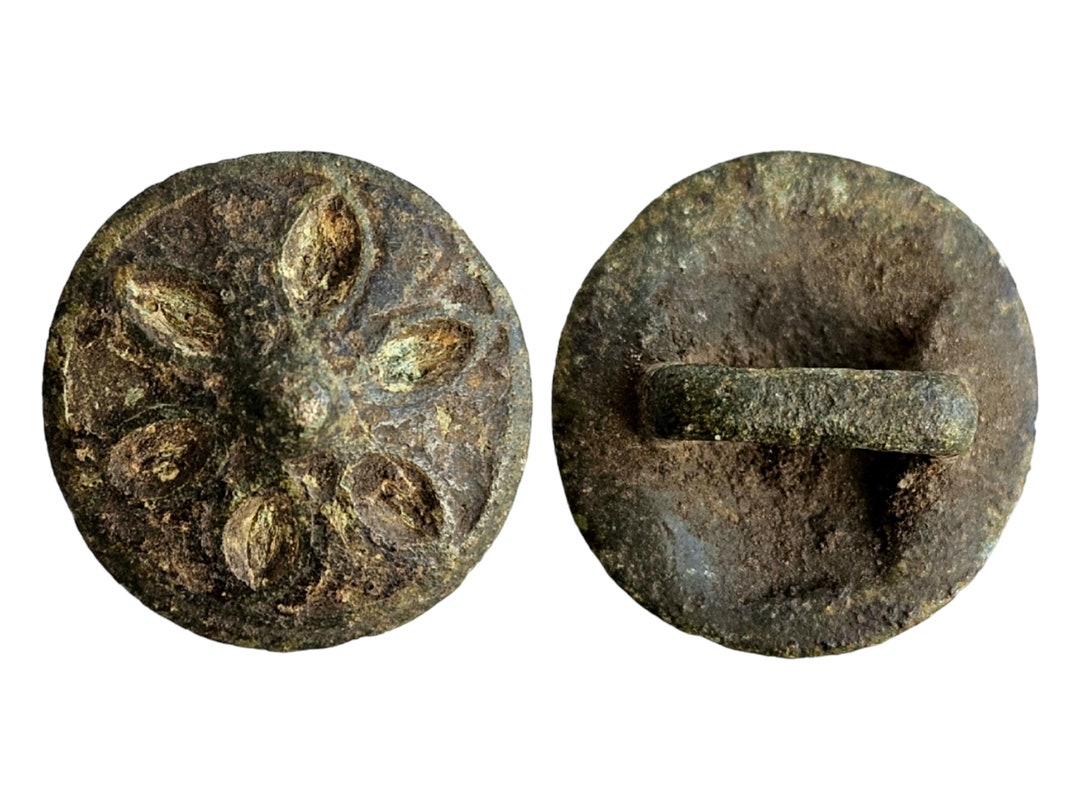 Bronze Roman Strap Slide With Flower Motif Circa 1st-3rd Century AD ...