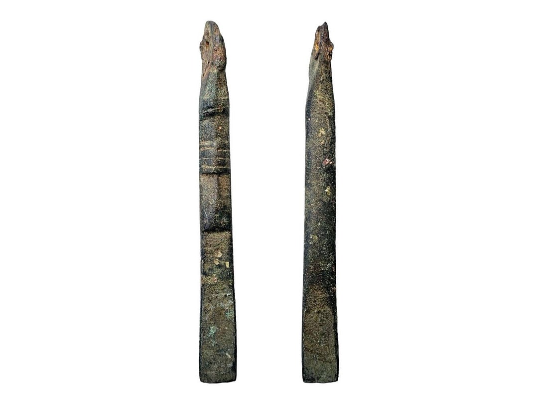 Early Anglo Saxon Bronze Girdle Hanger Circa 5th-6th Century AD, Metal ...
