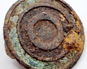 Roman Disc Brooch - Etsy