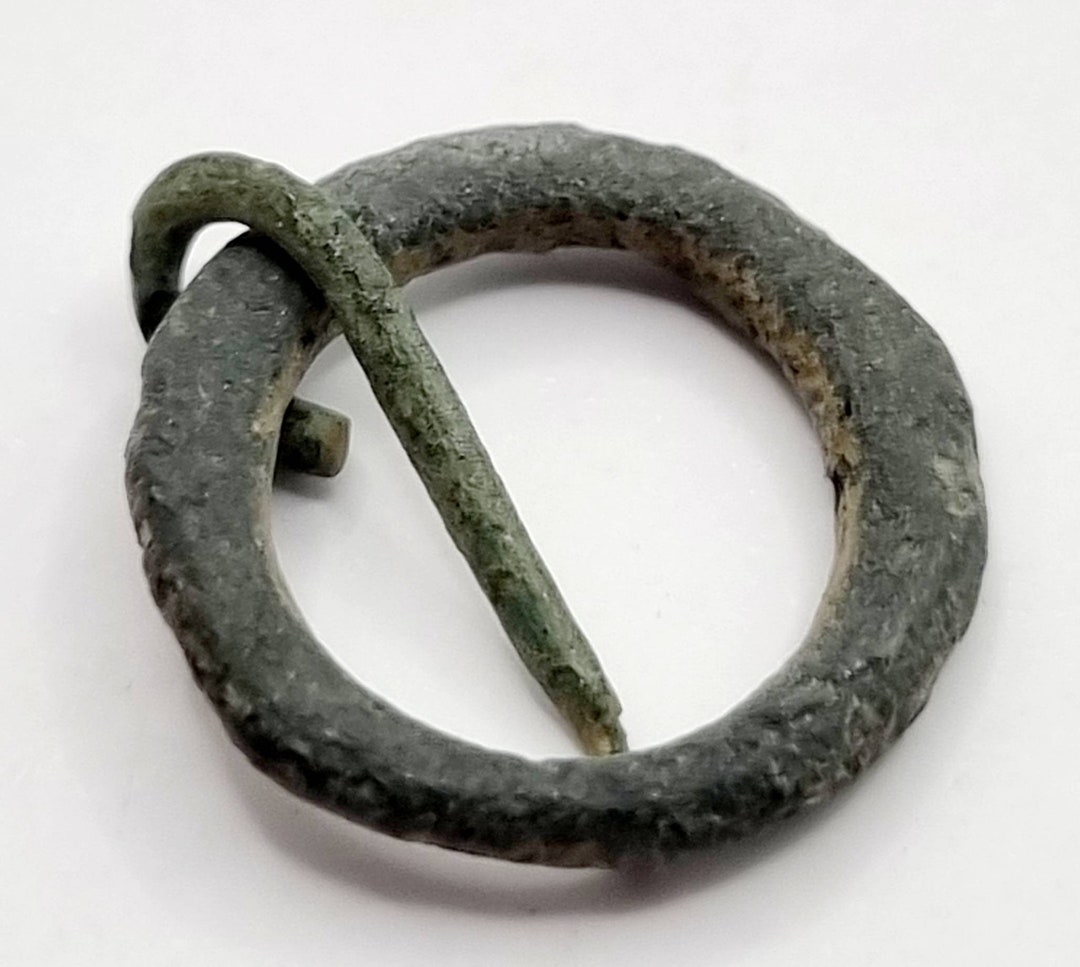 Copper Alloy Medieval Annular Brooch Circa 1200-1400 AD, Metal ...