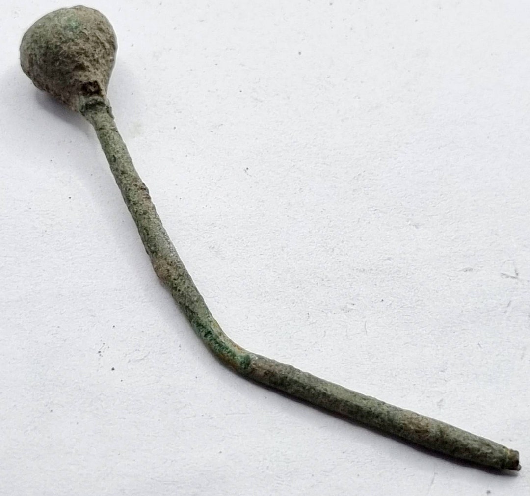 Copper Alloy Tudor Pin Circa 16th Century AD, Metal Detecting Find ...
