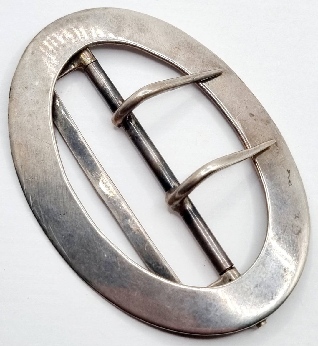 Vintage Large Samuel Jacob Buckle Circa 1910 AD Metal - Etsy