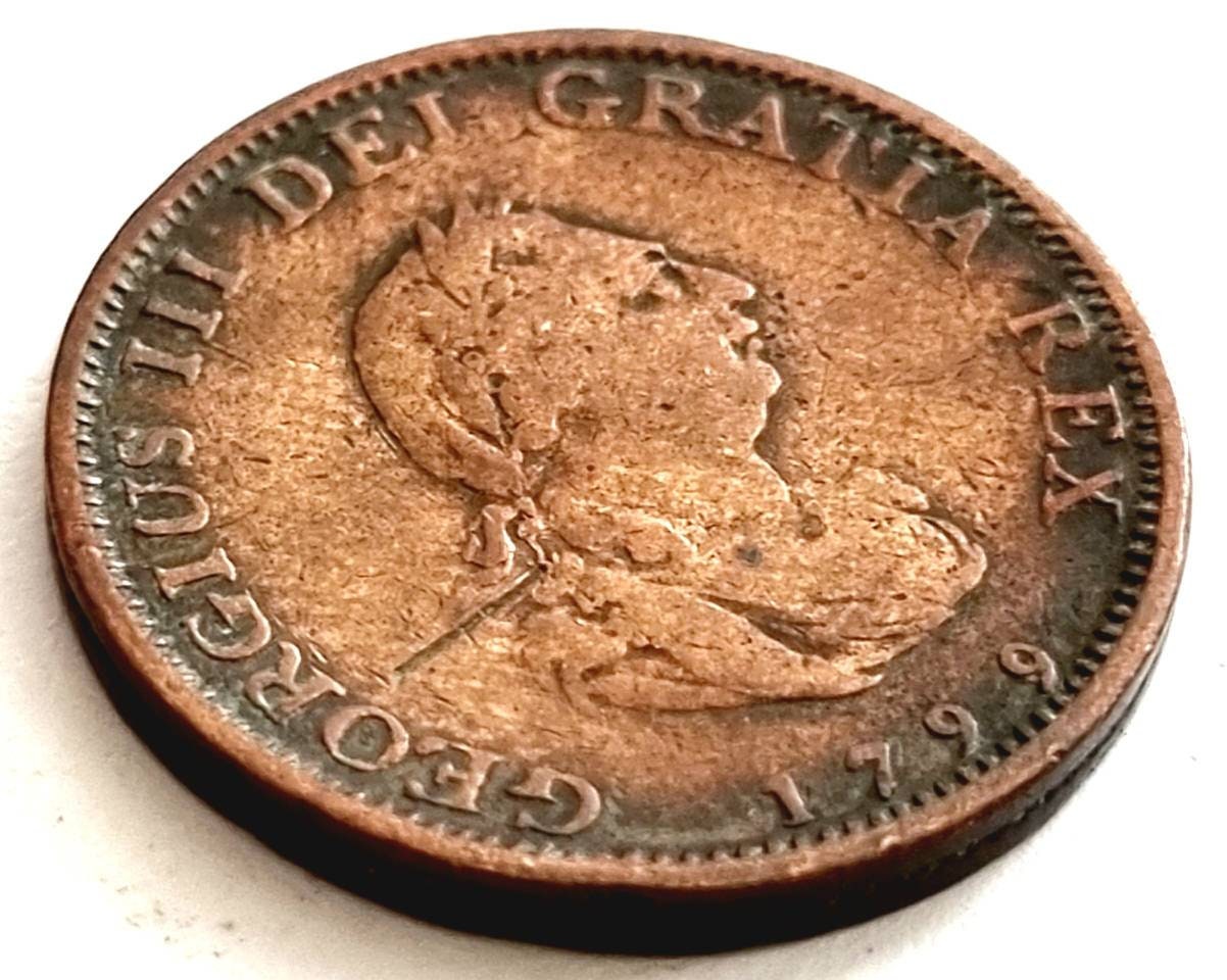 Collectibles Coins & Money Art & Collectibles King George III copper ...