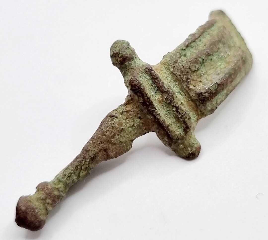 Bronze Roman Brooch "hod Hill" Type Circa 1st Century AD, Metal ...