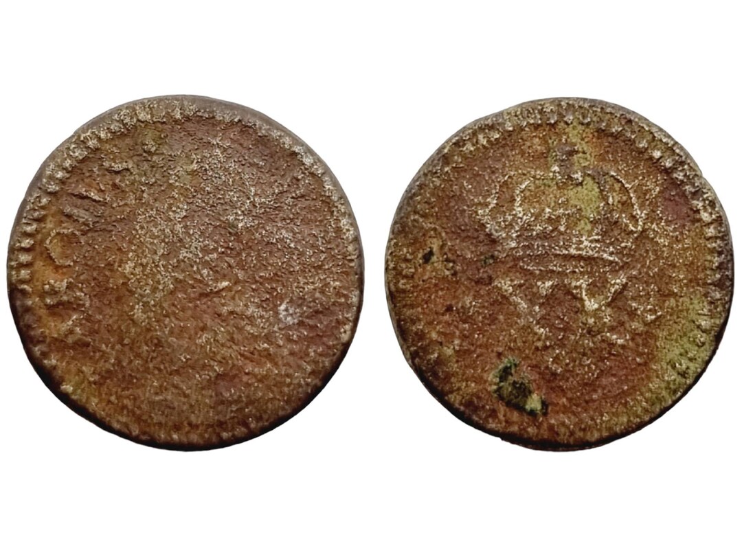 King Charles I Brass Coin Weight for the Gold 'unite' Circa 1625-1649 ...