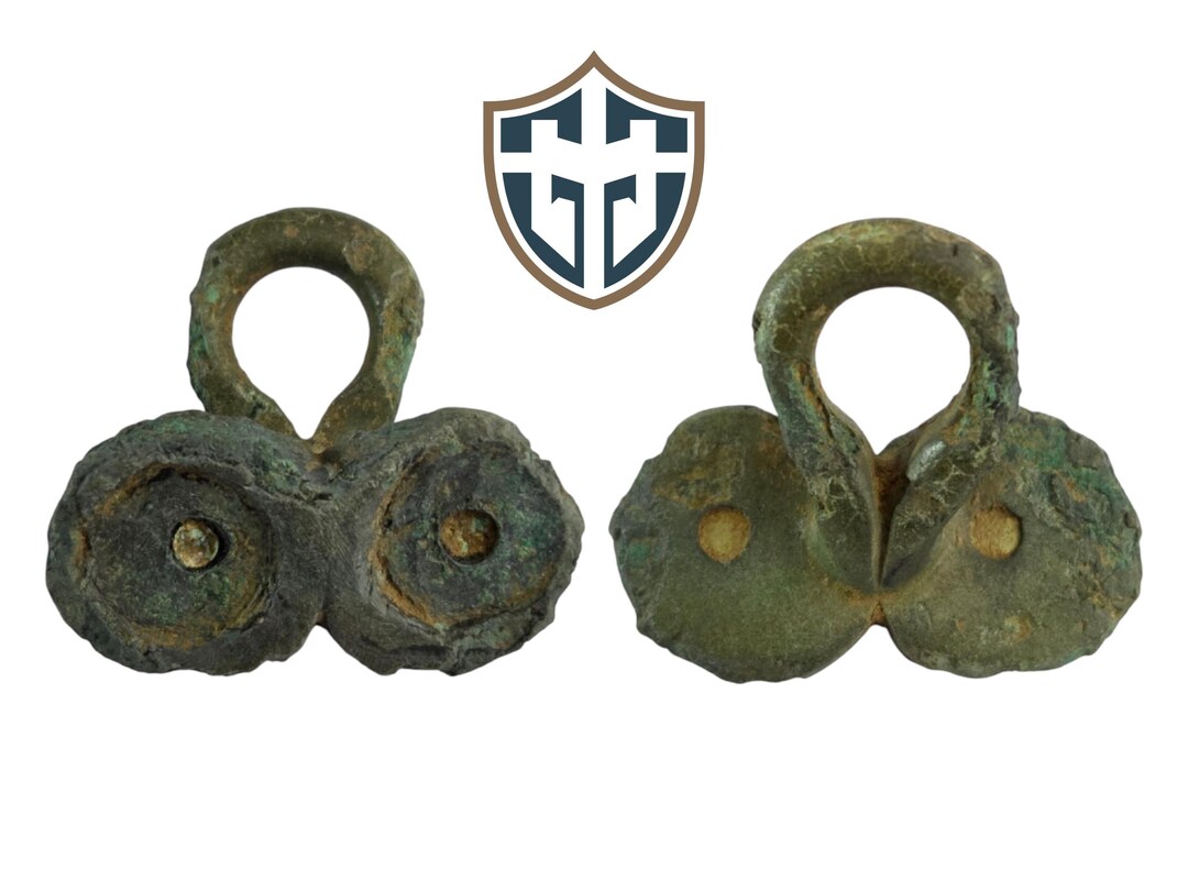 Bronze Celtic-roman Button and Loop Toggle Circa 1st Century AD, Metal ...